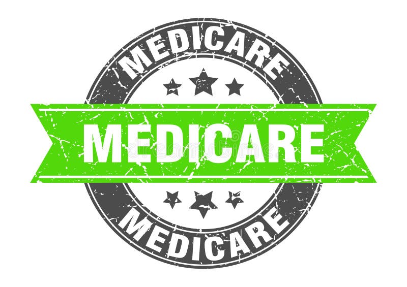 Medicare Stamp. Medicare Square Grunge Sign Stock Vector - Illustration ...