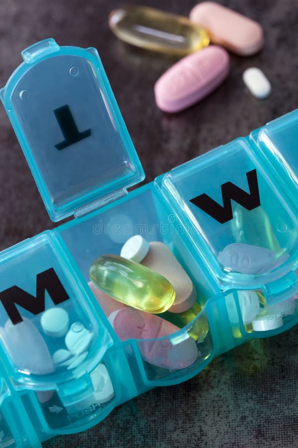 Daily Medication stock image. Image of colour, pill, reminder - 14856875