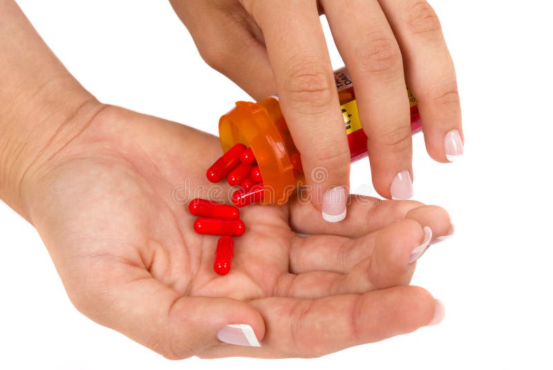 Medication stock image. Image of close, capsule, isolated - 2461889