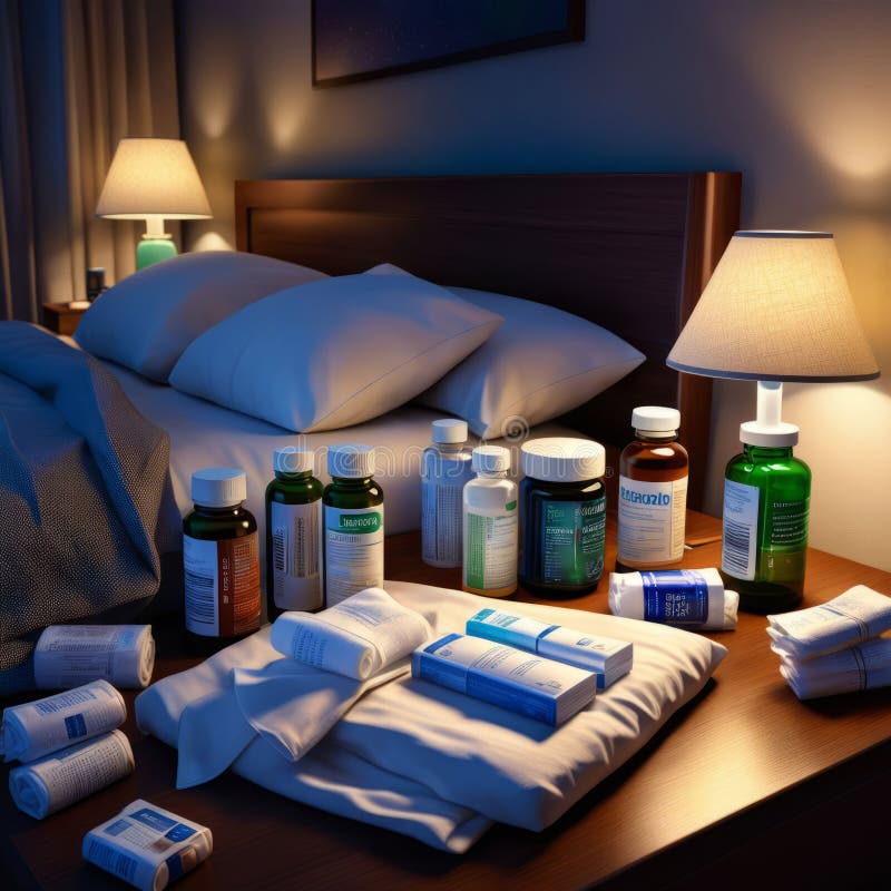 Medication Capsules and Tablets Stock Image - Image of item, shot ...