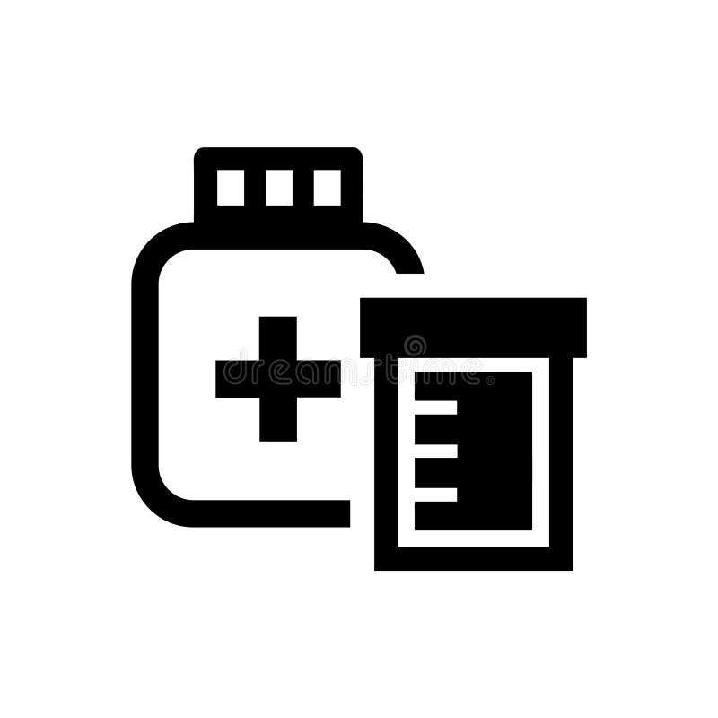 Medication Icon stock vector. Illustration of symbol - 93606809