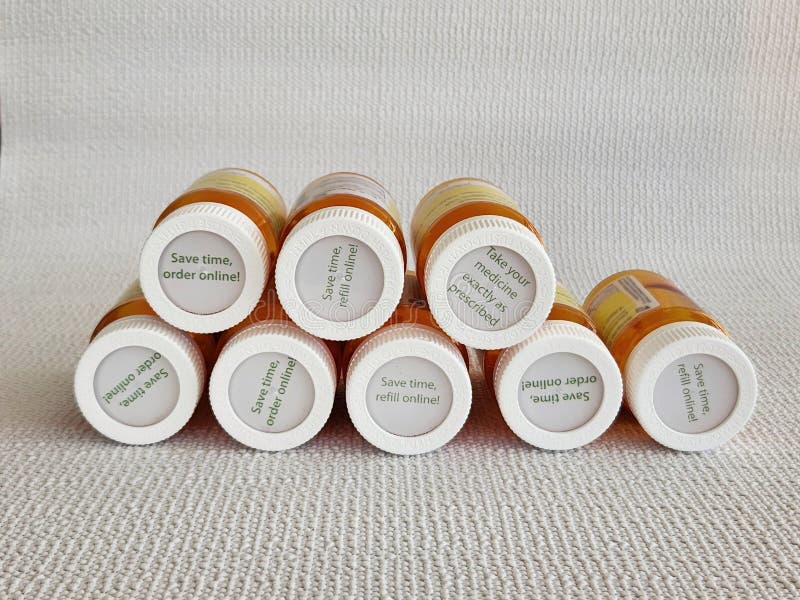 Medication in pill bottles stock photo. Image of pill - 291418864