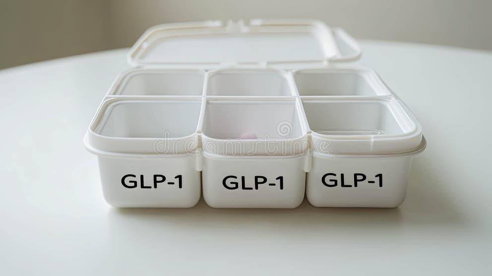 Medication Storage Container with Multiple Compartments for Organized ...