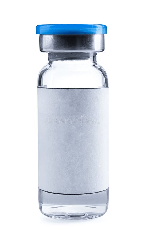 218 Medication Vial Blank Label Isolated White Stock Photos - Free ...