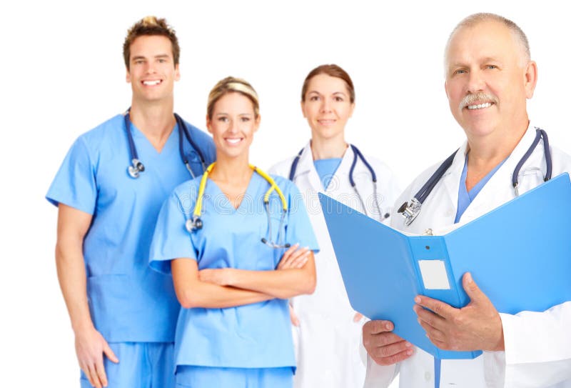 Medici immagine stock. Immagine di felice, laboratorio - 10799925