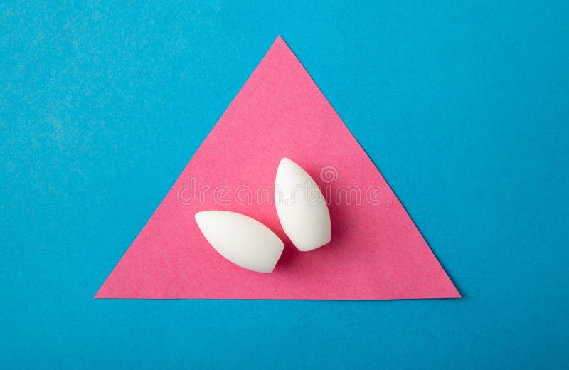 Medicinal Bullet Shape Tablets for Vaginal Use. Stock Image - Image of ...