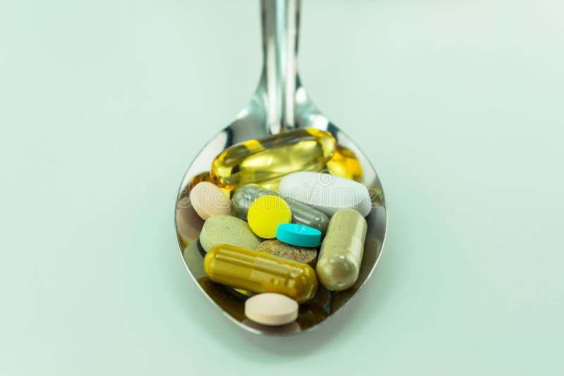 Medicinal capsules stock image. Image of homeopathy, herb - 33106289