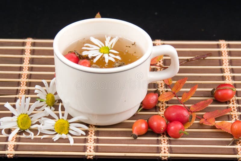 Medicinal decoction stock image. Image of black, camomile - 7177085