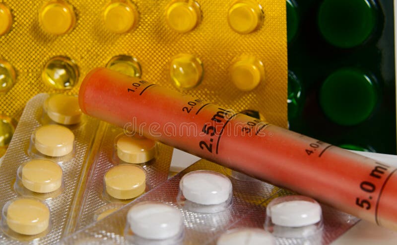 Medicinal tablets stock image. Image of dosage, treatment - 51574197