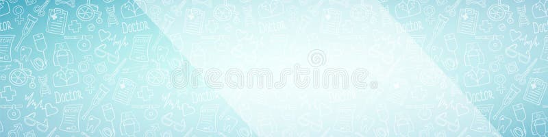 Medicine Background. Header Design. Vector Illustrations Stock Vector ...