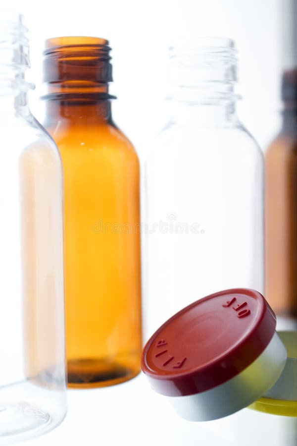 Medicine bottles stock image. Image of soda, used, environmental - 26202817