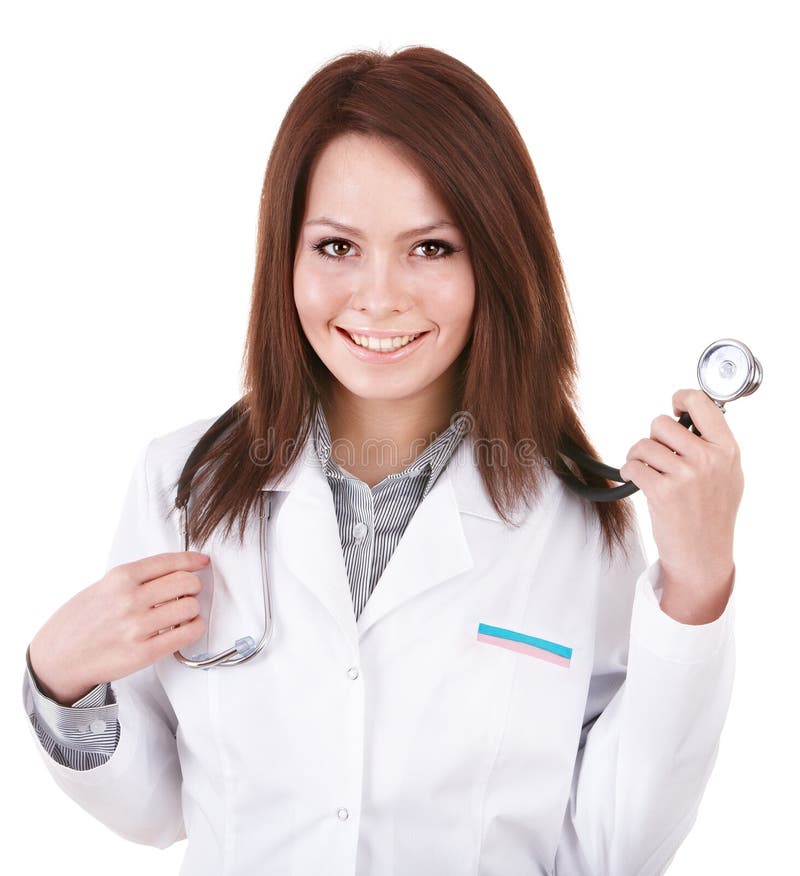 Medicine Doctor with Stethoscope. Stock Image - Image of doctor, happy ...