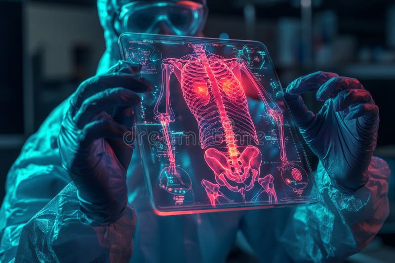 Medicine Embraces Futuristic Technology. Doctors Work Alongside ...