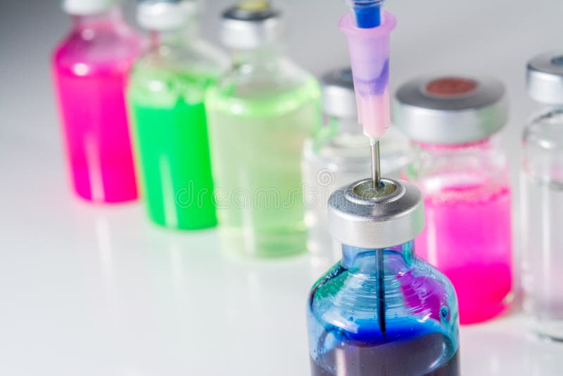 Medicine Laboratory Injection Stock Photo - Image of aids, medical ...