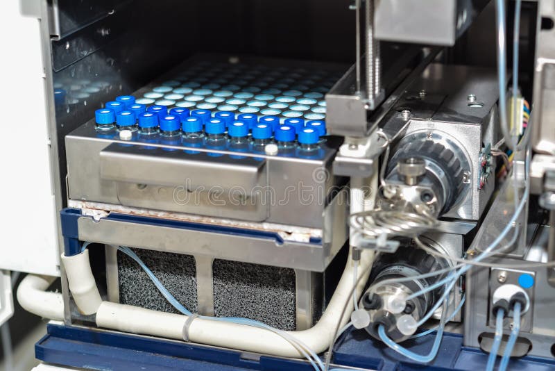 Medicine Production Machine Stock Photo - Image of pharmacy, medication ...