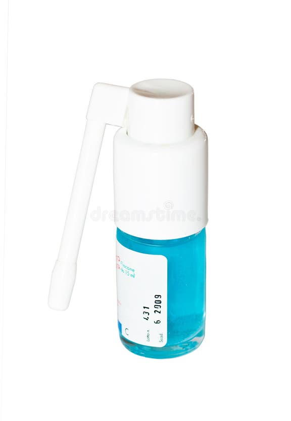 Medicine spray stock image. Image of respiratory, hospital - 11873855