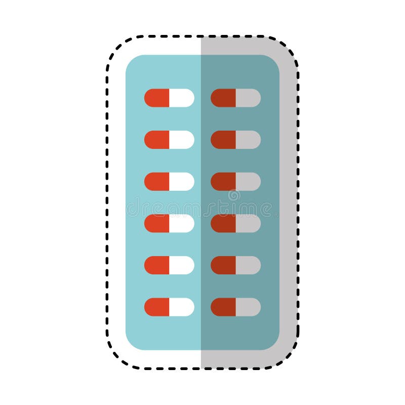 Medicine tab isolated icon stock vector. Illustration of cure - 87369347