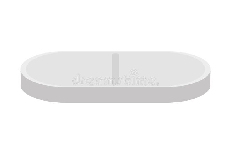 Medicine tablet icon stock illustration. Illustration of remedy - 74100696
