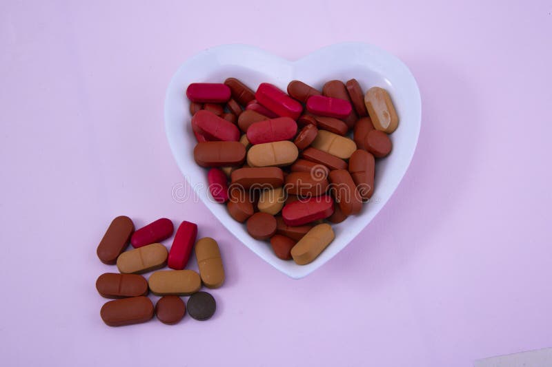 Medicine for daily use stock image. Image of flower - 282198571