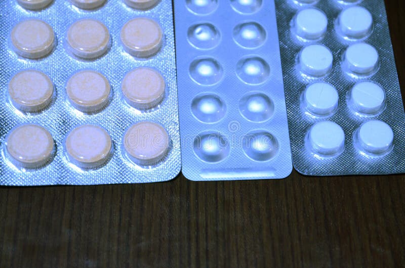 Medicines in pill form. stock image. Image of medicines - 236321409