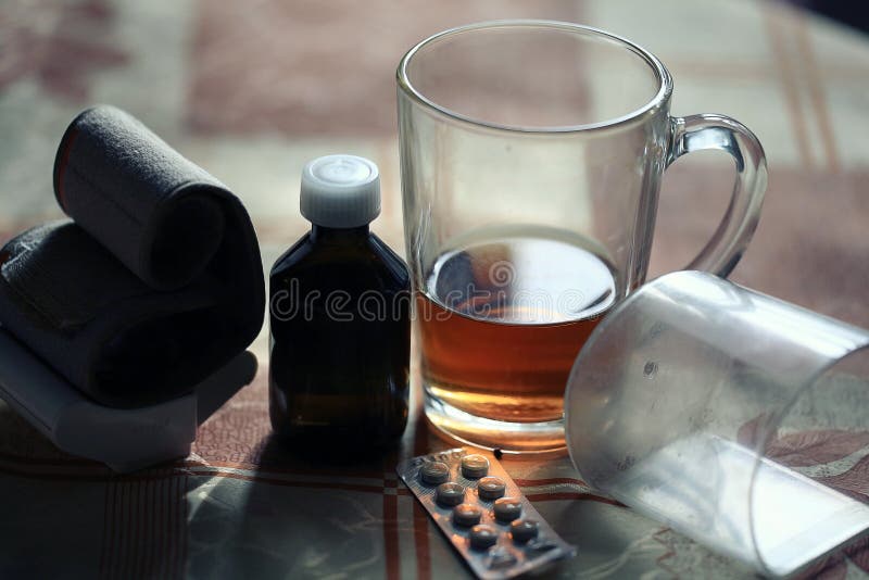 Medicines on the table stock image. Image of parents - 61697783