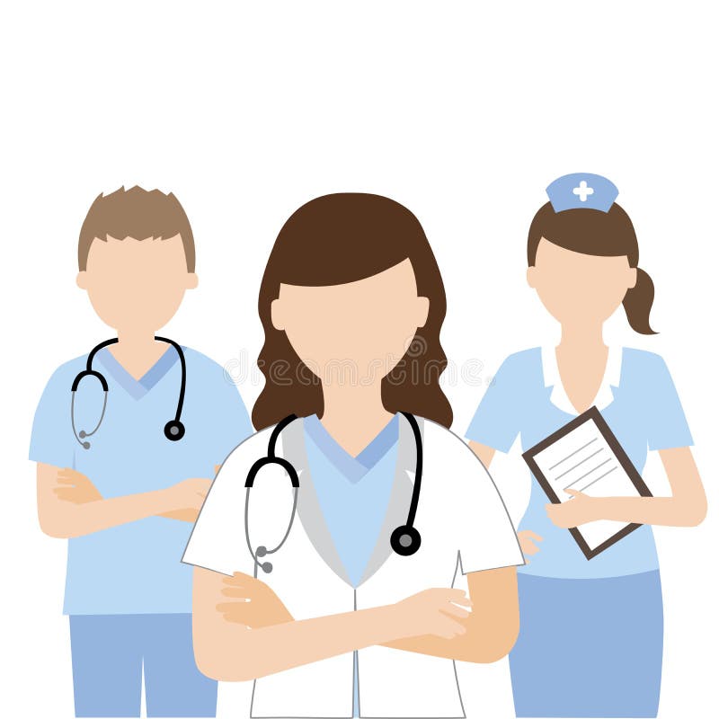 Icona Dell'infermiere Di Medico Illustrazione Vettoriale ...