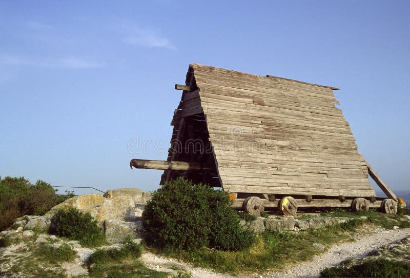 Medieval stock image. Image of launcher, battle, antique - 1405527