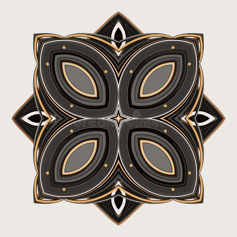 Medieval Abstract Ribbons Set for Heraldry Design Stock Vector ...