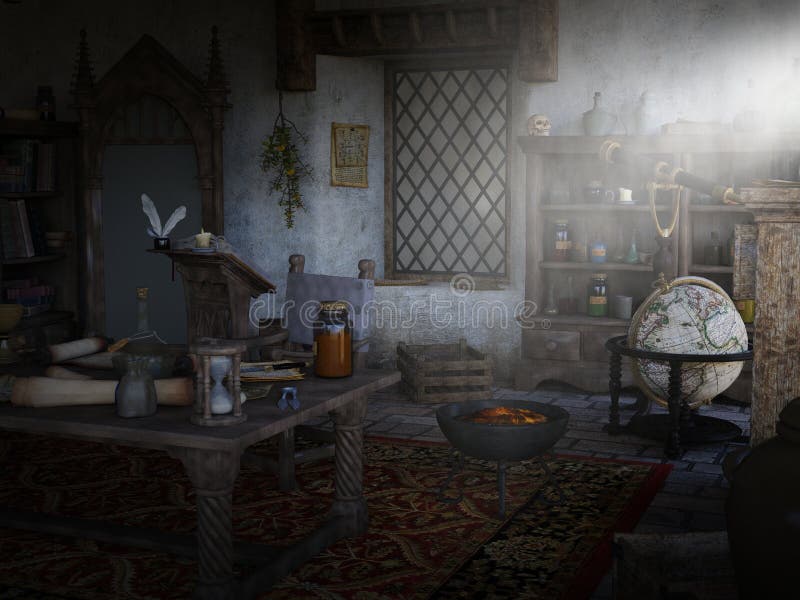 Wizard Workshop Stock Illustrations – 356 Wizard Workshop Stock ...