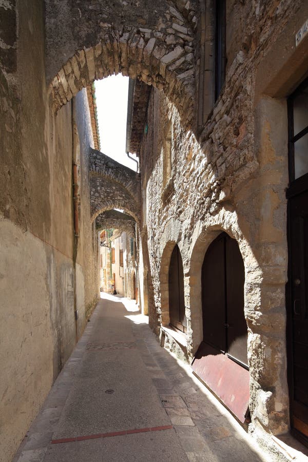 Medieval alley way stock photo. Image of historical, architecture ...
