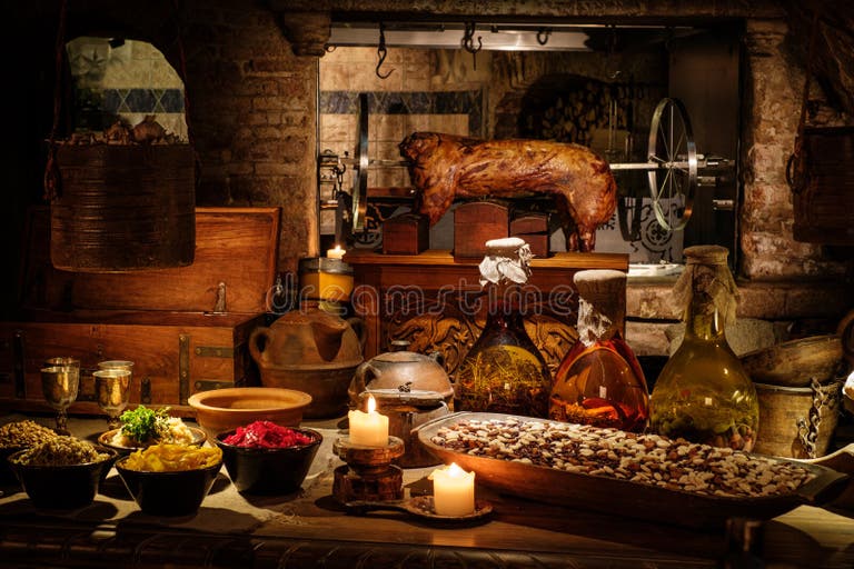 1,351 Medieval Castle Kitchen Stock Photos - Free & Royalty-Free Stock ...