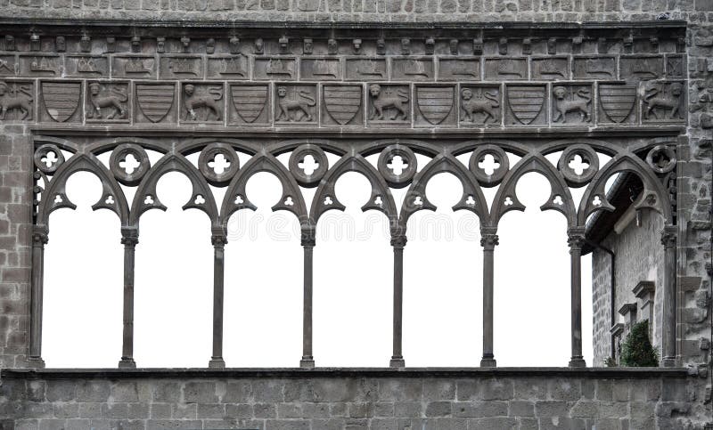 Medieval arch stock photo. Image of romanesque, lunch - 21164094