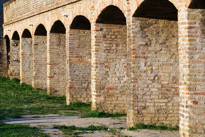 Medieval arch sequence stock photo. Image of medieval - 15096032