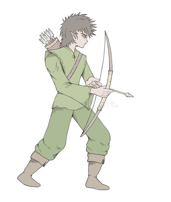 Medieval Hunter Character Stock Illustrations – 639 Medieval Hunter ...