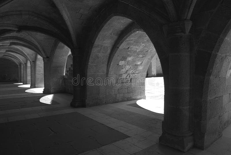 Medieval arches stock photo. Image of medieval, arches - 122737516