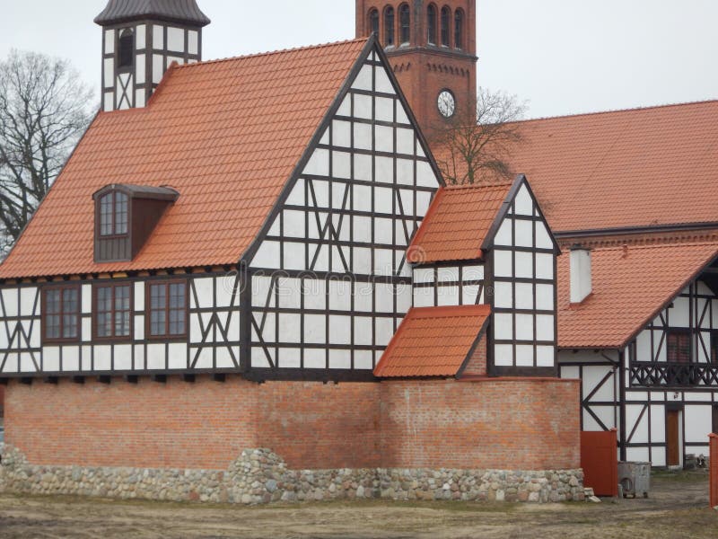 Medieval Architecture Complex. Editorial Stock Photo - Image of ...