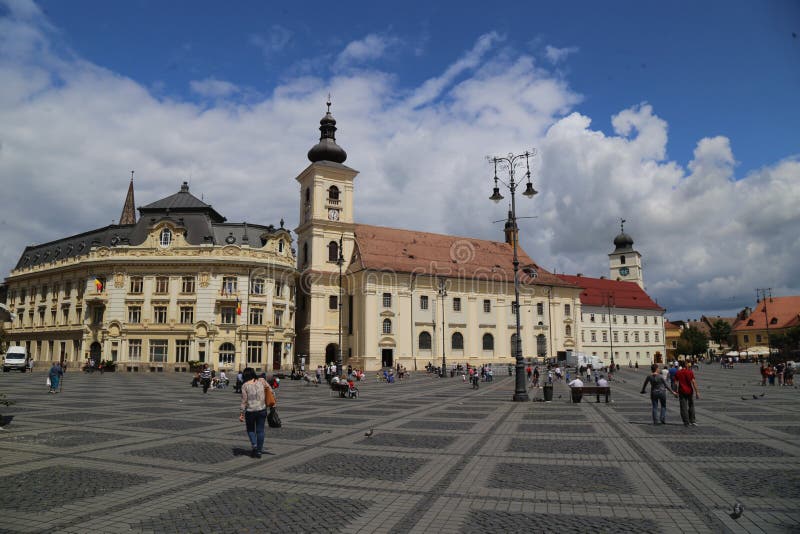 Medieval Architecture in Romania Editorial Photography - Image of ...