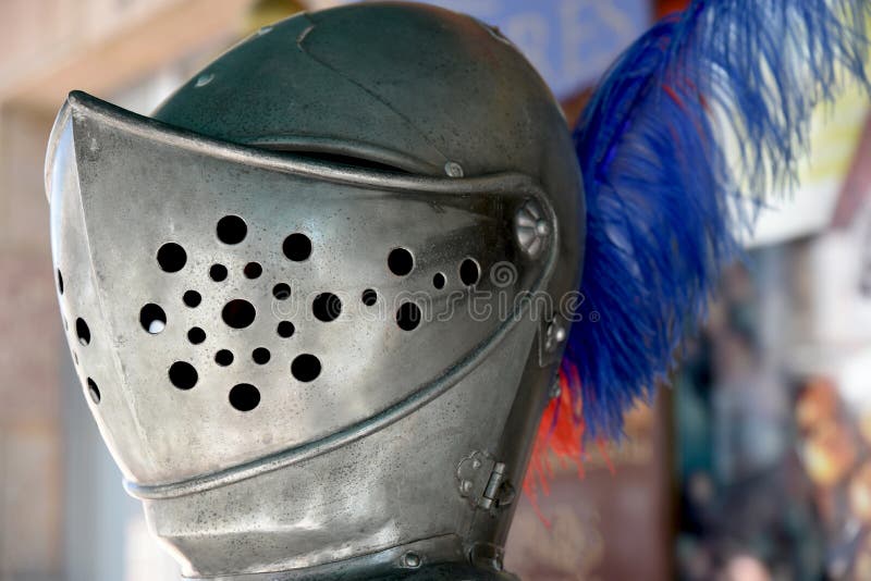Medieval armor mask stock image. Image of europe, knight - 125423153