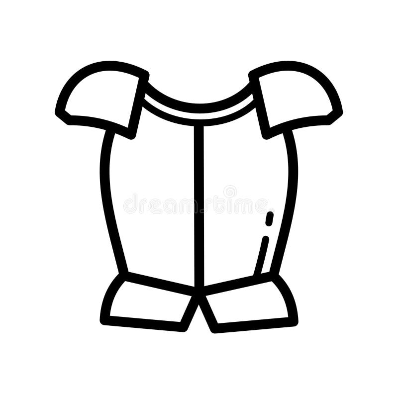 Medieval Armor - Vector Icon Stock Illustration - Illustration of ...
