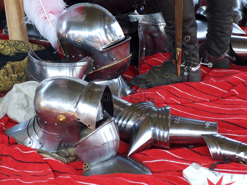 Medieval Armour on Display stock photo. Image of medieval - 193861342