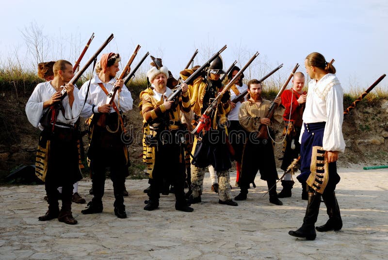 Medieval army editorial stock image. Image of ages, festival - 7314414