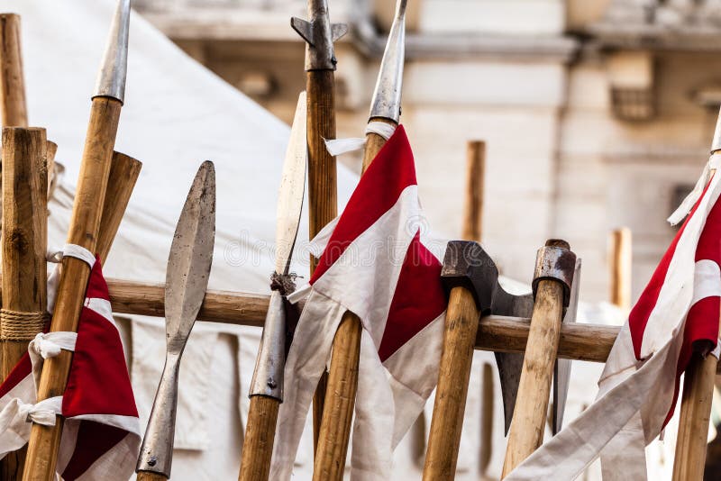 Medieval arsenal stock photo. Image of battle, historical - 36886866