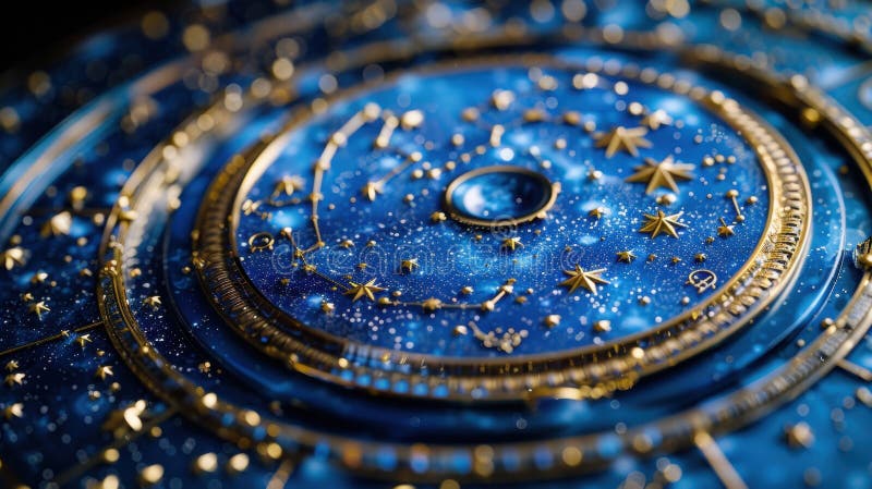 Medieval Astronomical Clock. an Ancient Astronomical Clock Scheme Stock ...