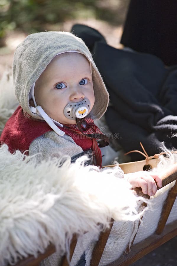 Medieval baby editorial photography. Image of games, viking - 26037327