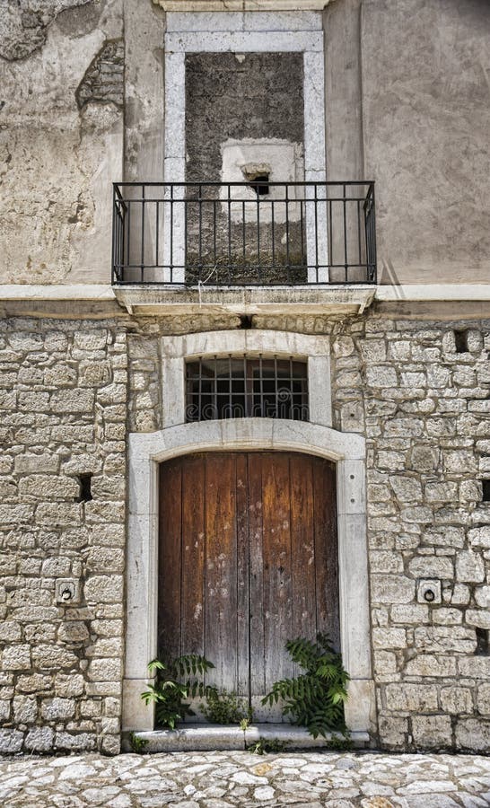 Medieval Balcony and Windows Stock Photo - Image of exterior, detail ...