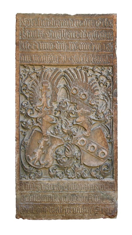Medieval Bas-relief with Alchemy Symbols Stock Photo - Image of ...