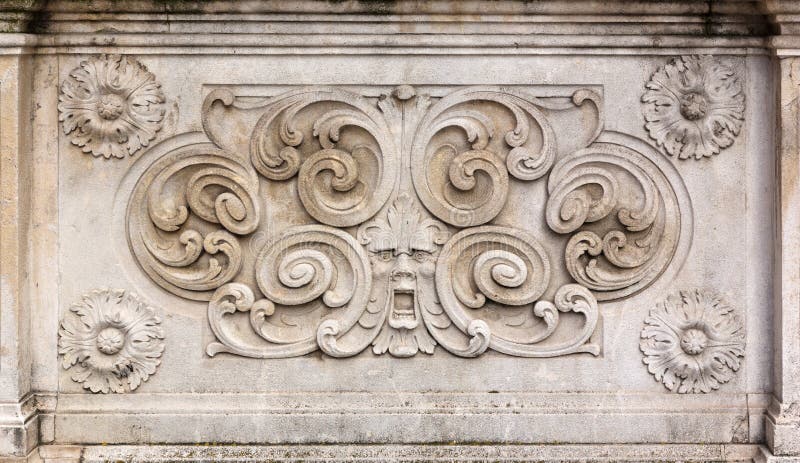 Medieval bas-relief stock photo. Image of beautiful, history - 84763460