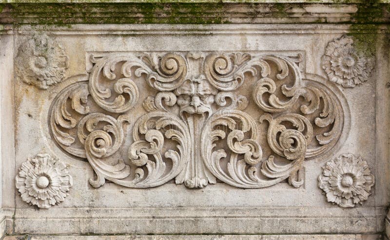 Medieval bas-relief stock photo. Image of marble, backdrop - 84739678