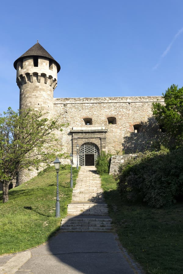 Medieval Bastion in Royal Palace, Budapest Stock Image - Image of ...