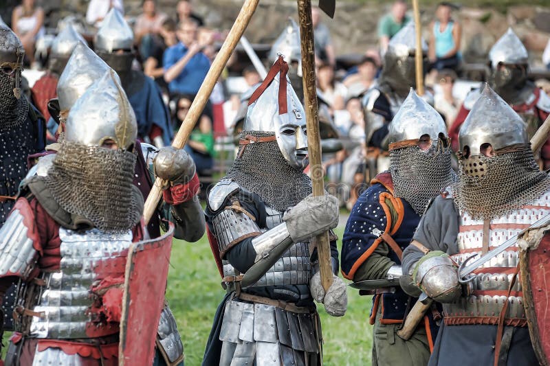 Medieval battle editorial photo. Image of culture, contest - 49134586